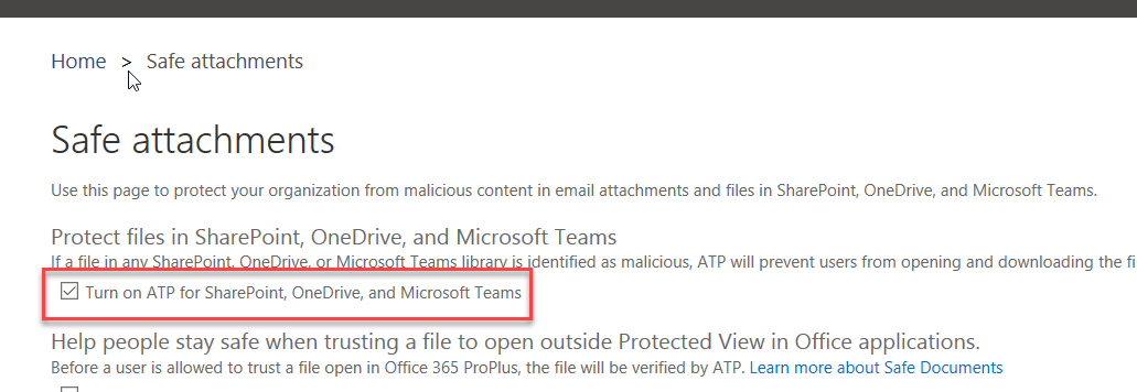 How to Set Up Office 365 Advanced Threat Protection