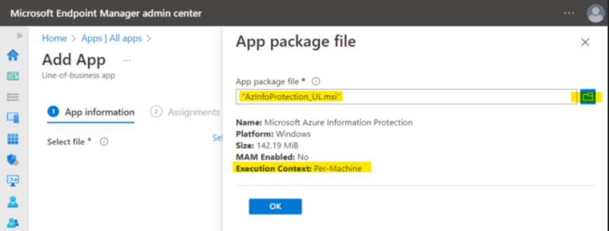 Microsoft Sensitivity Labels