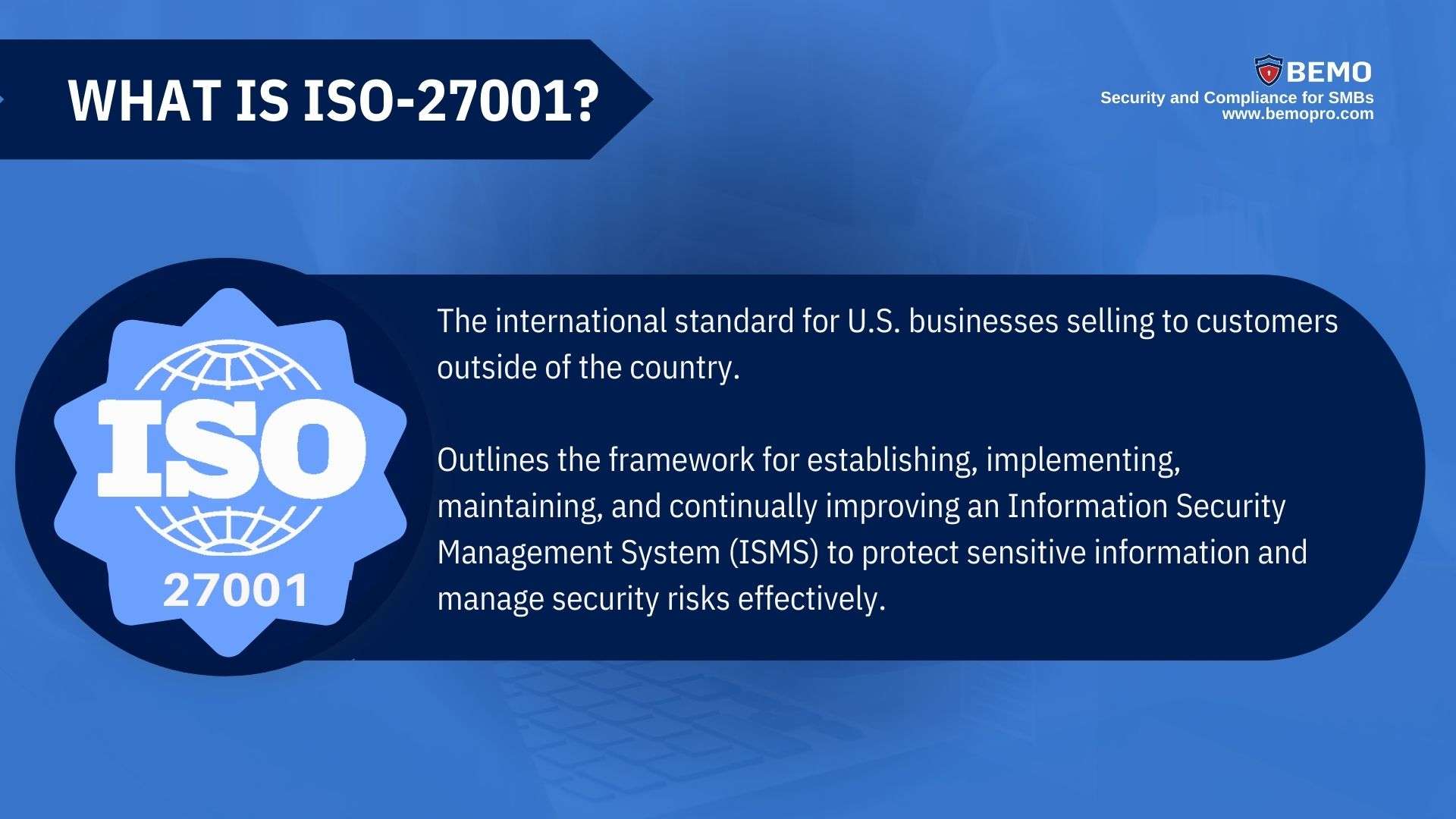 SOC 2 vs. ISO-27001